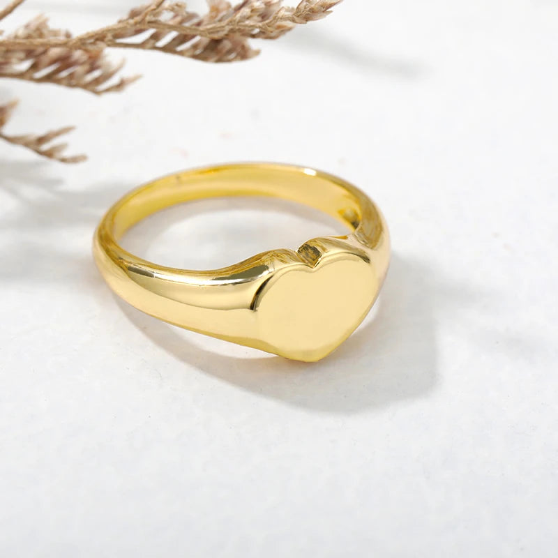 Smooth Heart Ring – Sixth Jannah